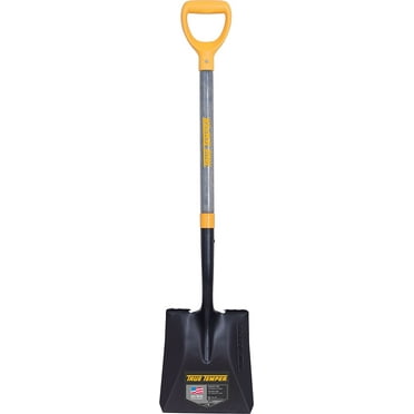 True Temper 2586000 43" Square Point Shovel With Wood Handle and Poly D ...