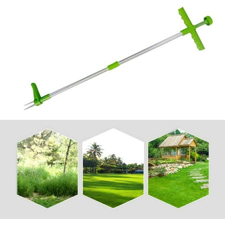Weed Extractor Telescopic Weeding Tool Manual Weed Puller Lawn ...