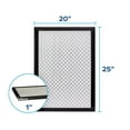 Filtrete 20x25x1 HVAC Furnace Air Filter, MPR 2500 MERV 14, Premium ...