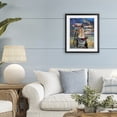 Stupell Industries Painting Up A Storm Black Framed Print Under Glass ...