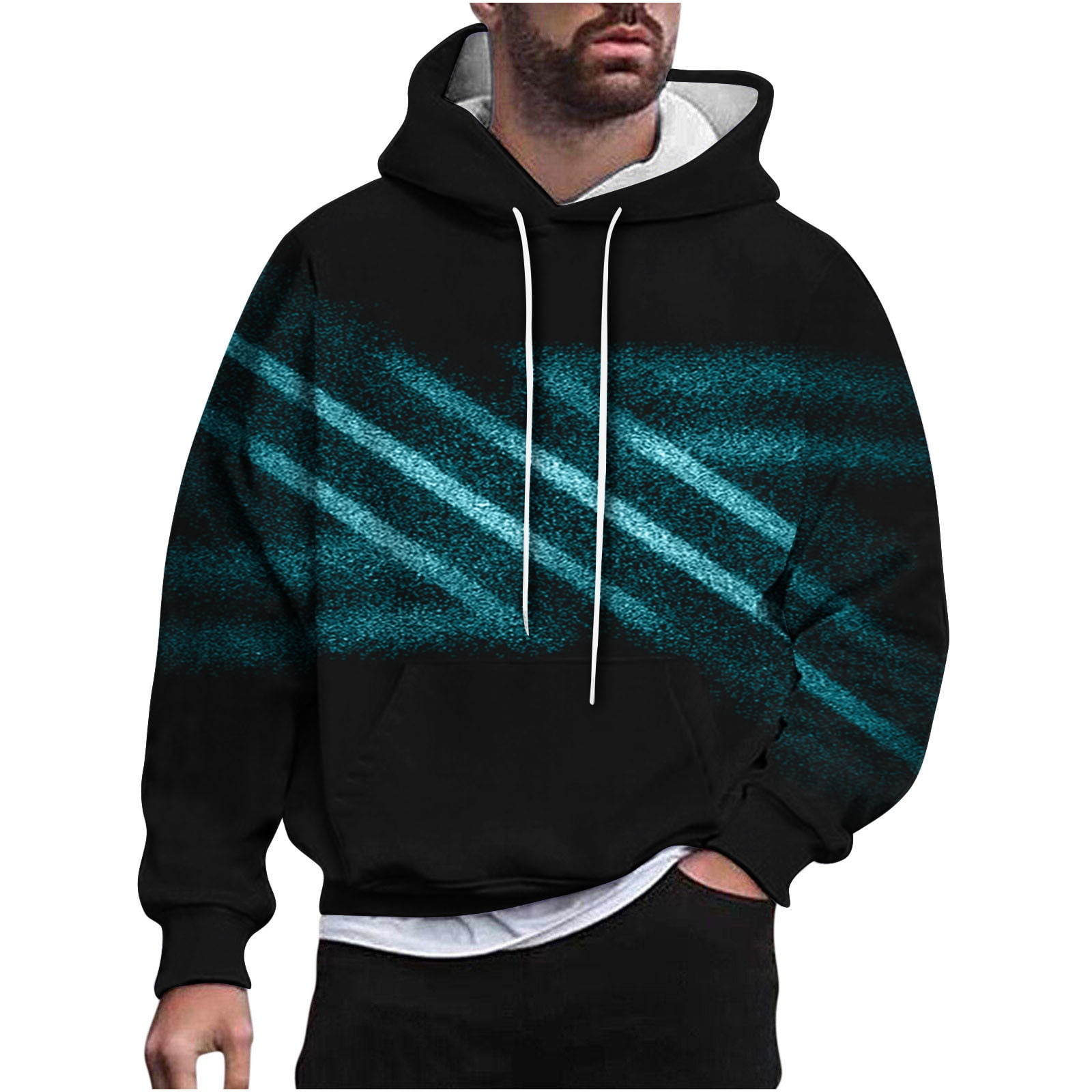 Click here for Unbranded Sweaters For Men Mens Casual Fashion Hoo... prices