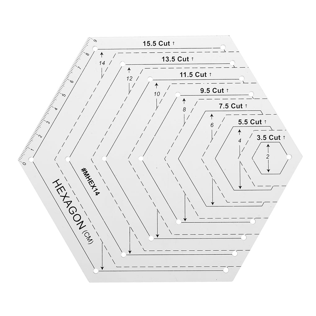 Transparent Acrylic Rulers 45 Degree Diamonds Ruler Craft Quilting ...