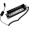 HQRP Safety Vehicle Car Auto 8 LED Flashing Strobe Lights Amber / White ...