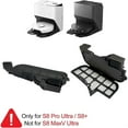 High-Speed Cleaning Brush & Base Station Filter Sinks for S8 Pro Ultra ...