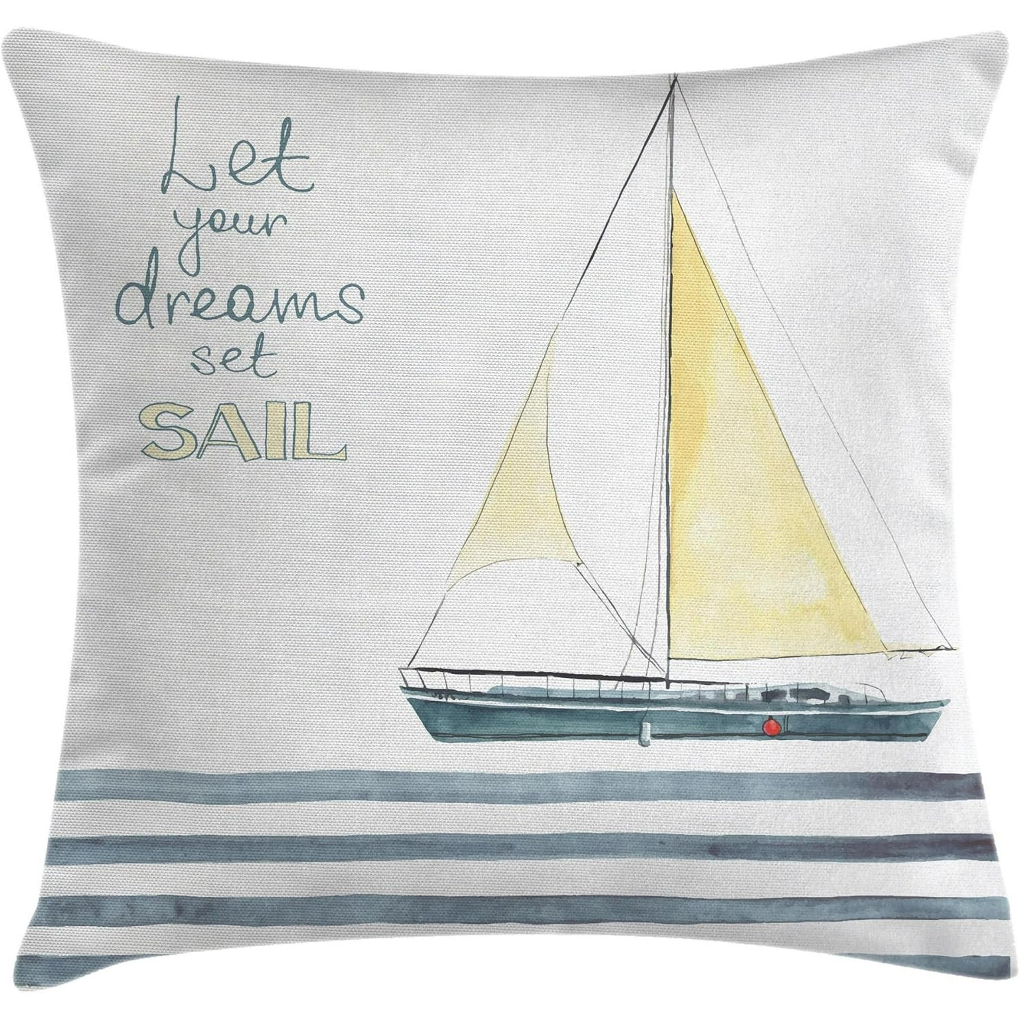 Click here for Adalore Nautical Throw Pillow Cushion Cover  Let Y... prices