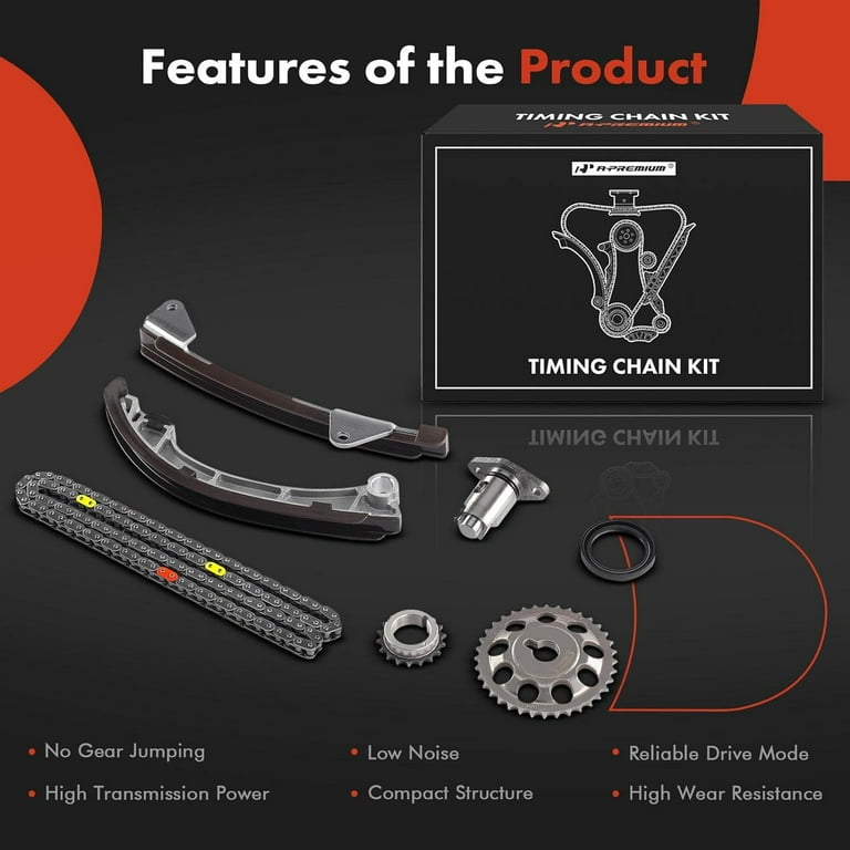 A-Premium Timing Chain Kit With Sprockets For Toyota 1ZZ-FE 1.8L Engine ...