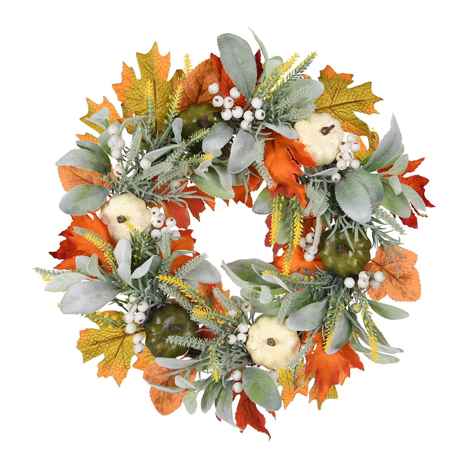Click here for Lipstore Halloween Wreath Garland Fall Wreath For... prices