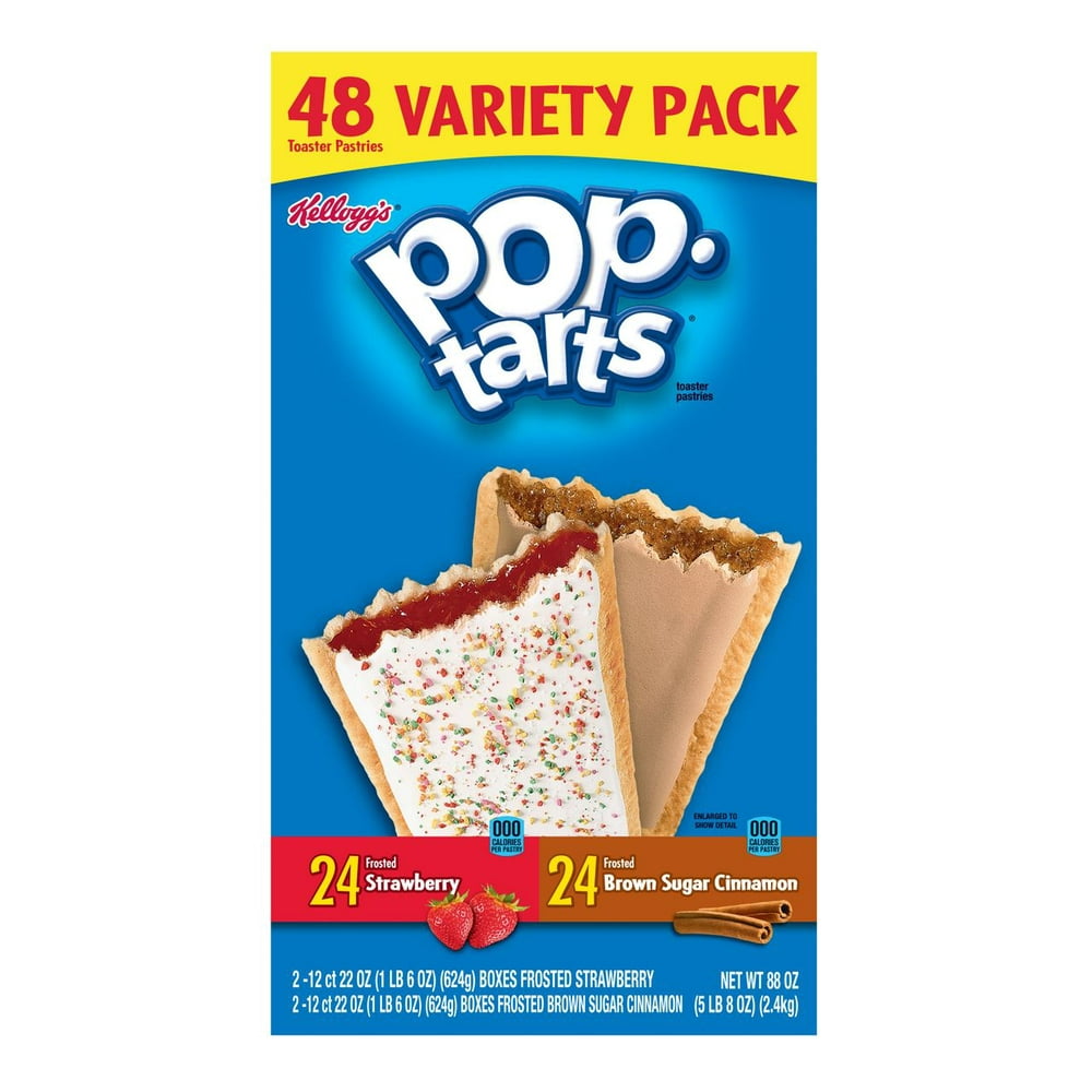 Product Of Kelloggs Pop Tarts Strawberry And Brown Sugar Variety Pack