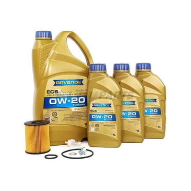 Lucas 10683 SAE 10W40/AC Delco PF1218 Hot Rod Oil Change Kit, 5Q ...