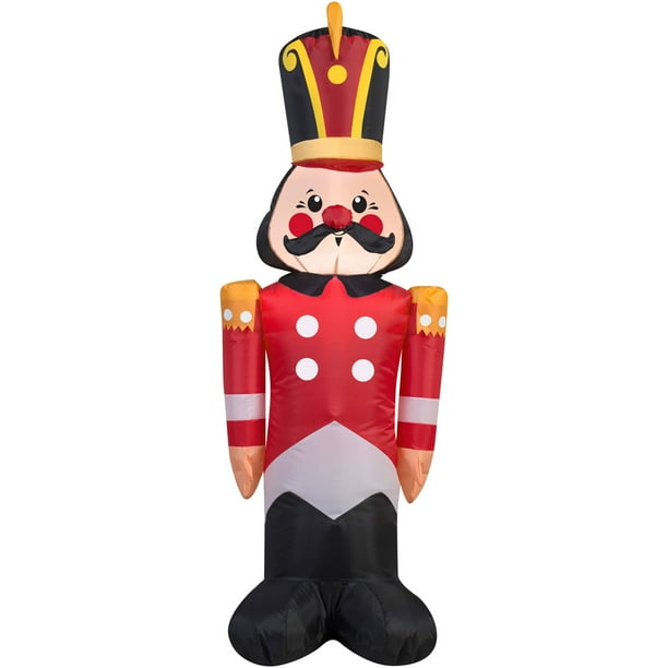 Gemmy Airblown Christmas Inflatables Toy Soldier, 4' - Walmart.com