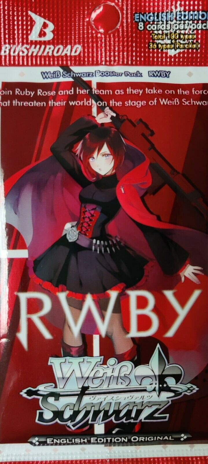 Weiss Schwarz RWBY Booster Pack - Walmart.com