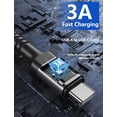 EFFFERTWQL-USB to USB C Cable 3A Fast Charging [2 Pack, 6FT], USB A to ...