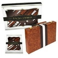 Crazy Games 15 Inch Classic Backgammon Set - Medium Brown with Leather ...