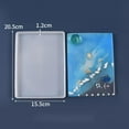 5pc Silicone Molds Resin Casting Molds For UV Resin Epoxy Resin Jewelry ...