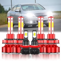 For Subaru Legacy 2010-2014 LED Headlight High Low Beam Fog Light Bulbs ...