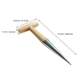 Masteelf 1Pack T-Handle Soil Digger Tool for Gardeners Gardening Hole ...