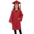 Girl Outfits Graduation Gown and Cap with Pockets Twill Academic Set ...
