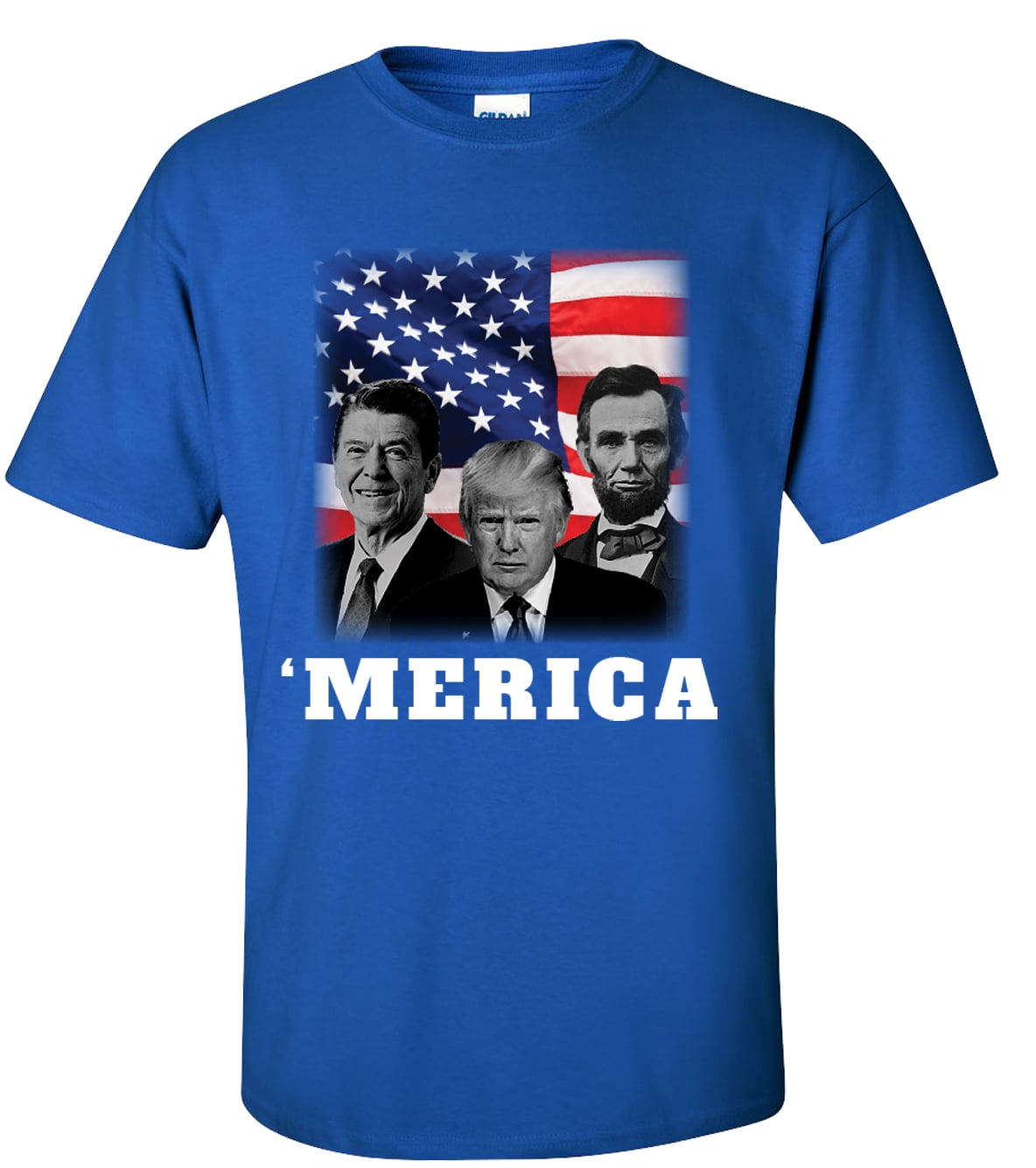 Trenz Shirt Company America's Presidents Unisex Short Sleeve T-shirt ...
