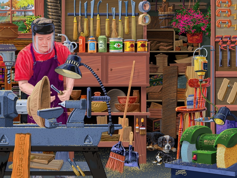 Workshop Buddies Jigsaw Puzzle 550 Piece - Walmart.com