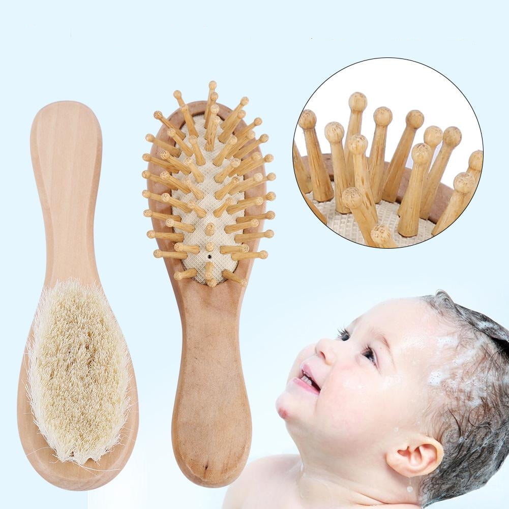 Click here for Greensen Baby Wooden Hair Brush And Comb Set Goat... prices