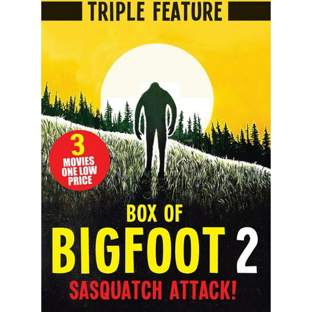 Box of Bigfoot 2: Sasquatch Attack (Triple Feature) (DVD) - Walmart.com ...