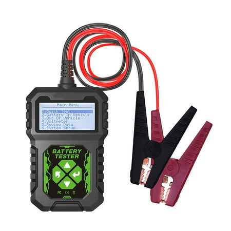 Car Battery Load Tester with Display CCA 100-2000 CCA Alternator Tester ...
