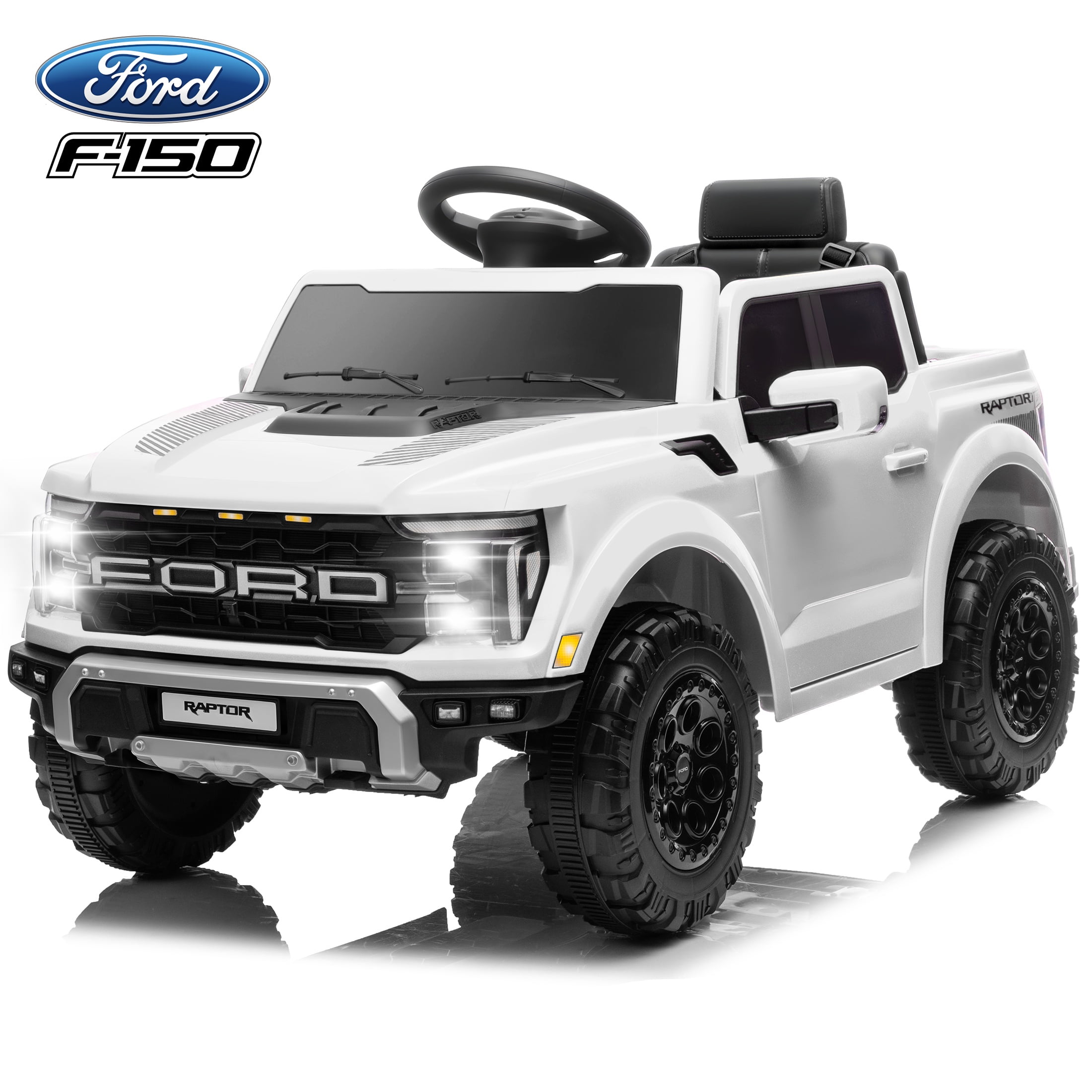 Voitures à Chevaucher Ford, Jouets Ford F150 Raptor 12V à Chevaucher ...