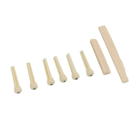 Folk Guitar Nut Saddle, Standard Size Guitar Bridge Pin For Playing ...