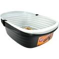 Arm & Hammer Sifting Cat Litter Box, 2 Open Top Plastic Cat Litter Pans ...