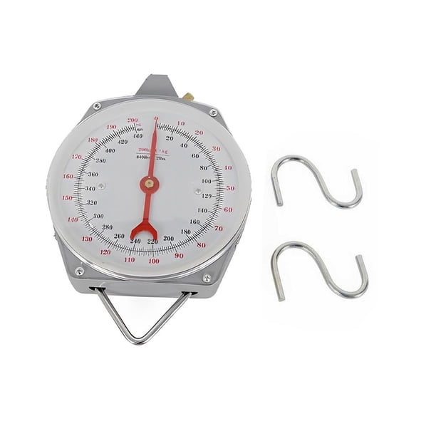 Becaristey Food Weighing Scale Grocery Fishing Hanging Scales with ...