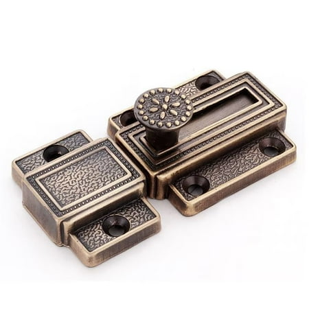 NUNADERNU 1pc Pure Brass Body Sliding Bolt Heavy Duty Gate Safety Latch ...