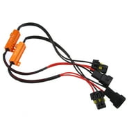 (2) Red 6" Oval LED Trailer Stop/Turn/Tail Light w/Steel Mounting ...