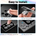 Camera Lens Protector for Samsung Galaxy A14/A24/A34/A54, LucBuy Bling ...