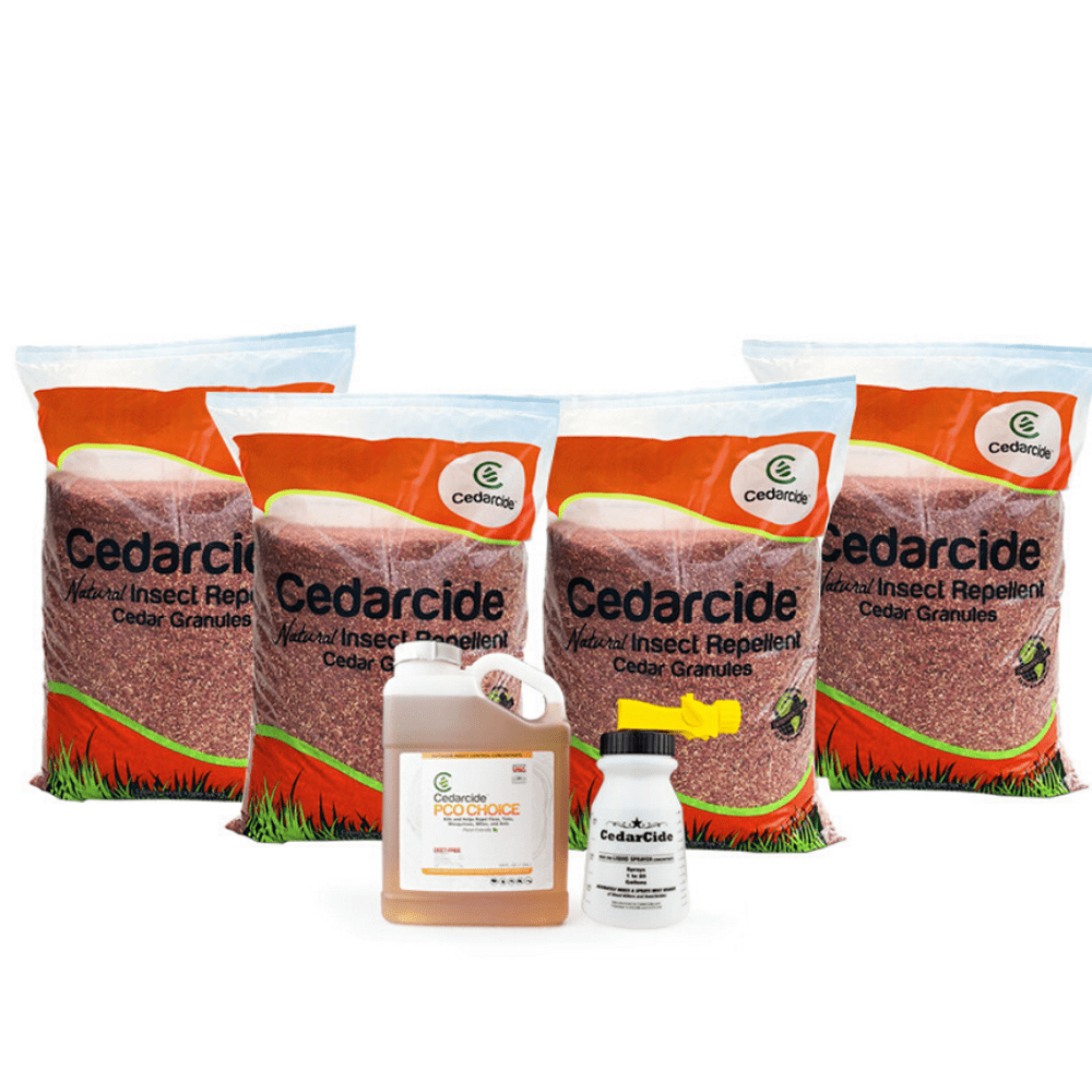 Cedarcide Outdoor Lawn and Garden Kit (Large) Includes PCO Choice Cedar ...