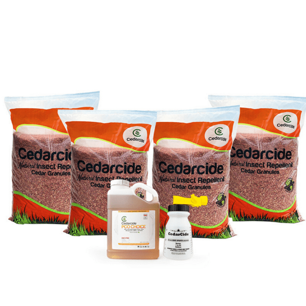 Cedarcide Outdoor Lawn and Garden Kit (Large) Includes PCO Choice Cedar ...