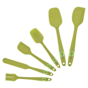 HIC Non-Stick Angled Fish Turner Slotted Spatula, Silicone with ...
