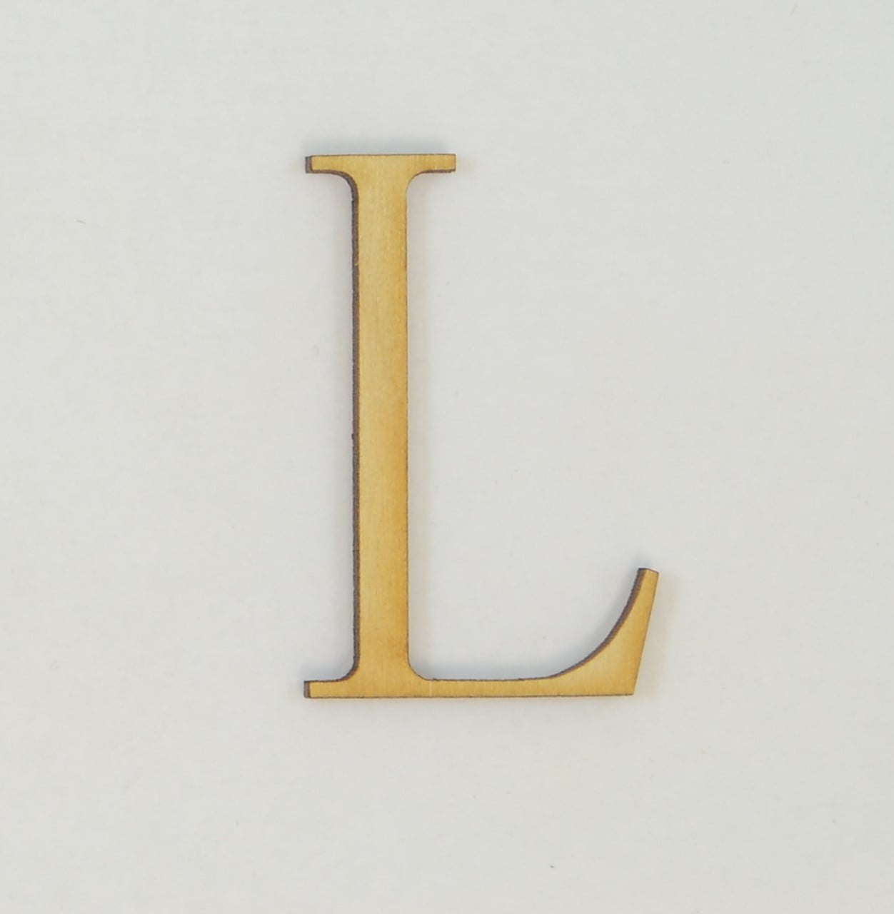 1 Pc, 10 Inch X 1/4 Inch Thick Fangsong Font Wood Letters L For ...