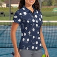 Binienty Golf Pattern Husband Wife Matching Shirts Stretchy Comfortable ...
