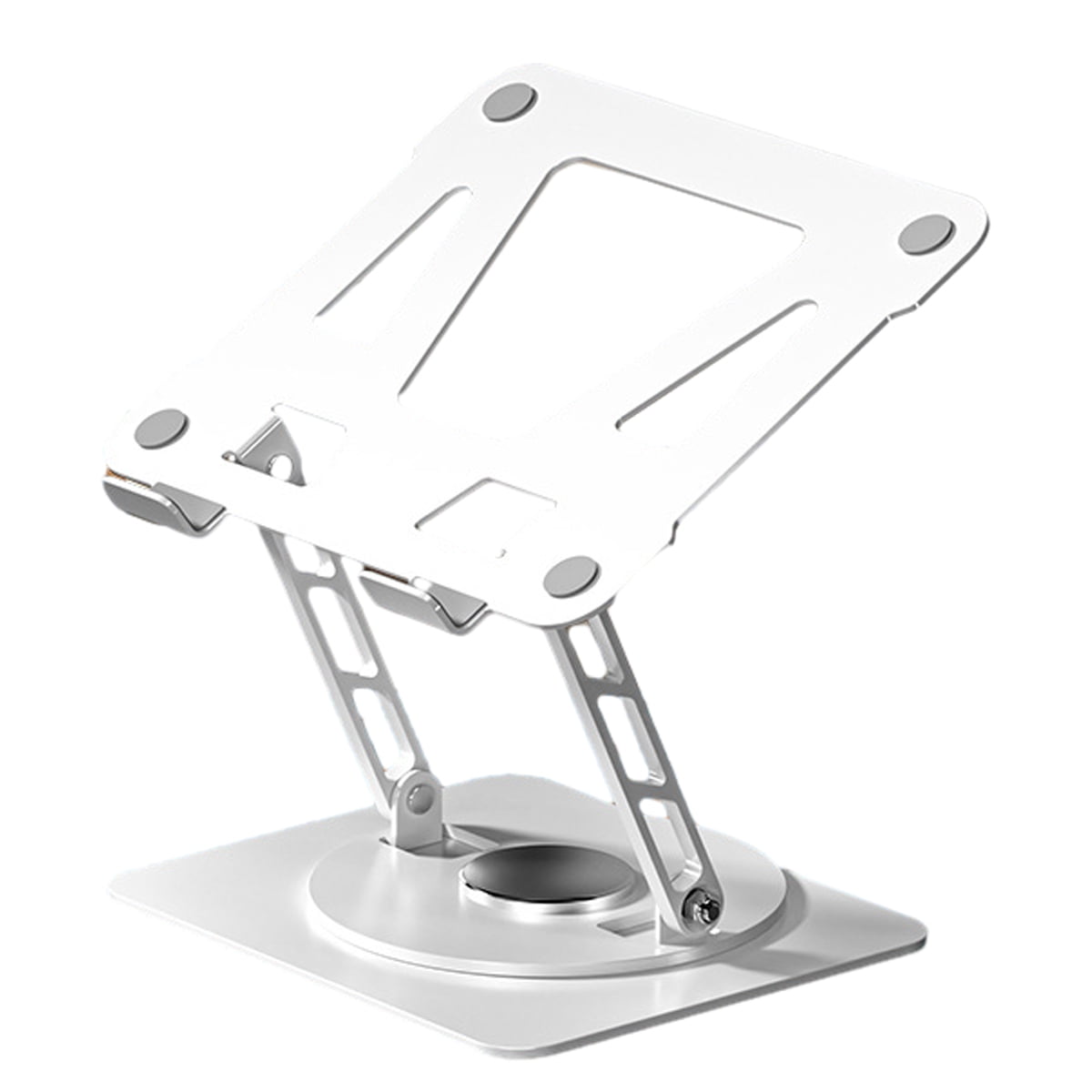 Tablet computer stand, adjustable and foldable, 360° rotation at ...