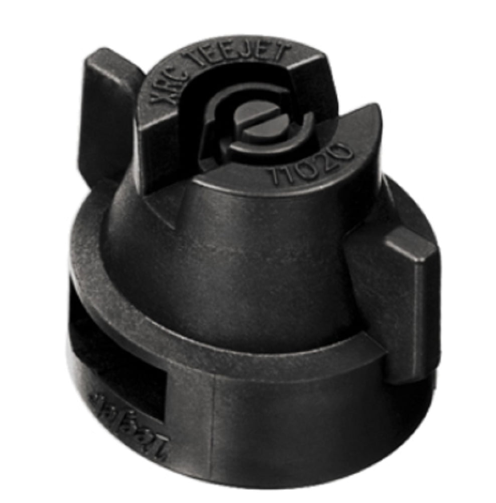 XRC11020-VP Teejet Nozzle, Extended Range Polymer Flat Spray Tip, Black ...