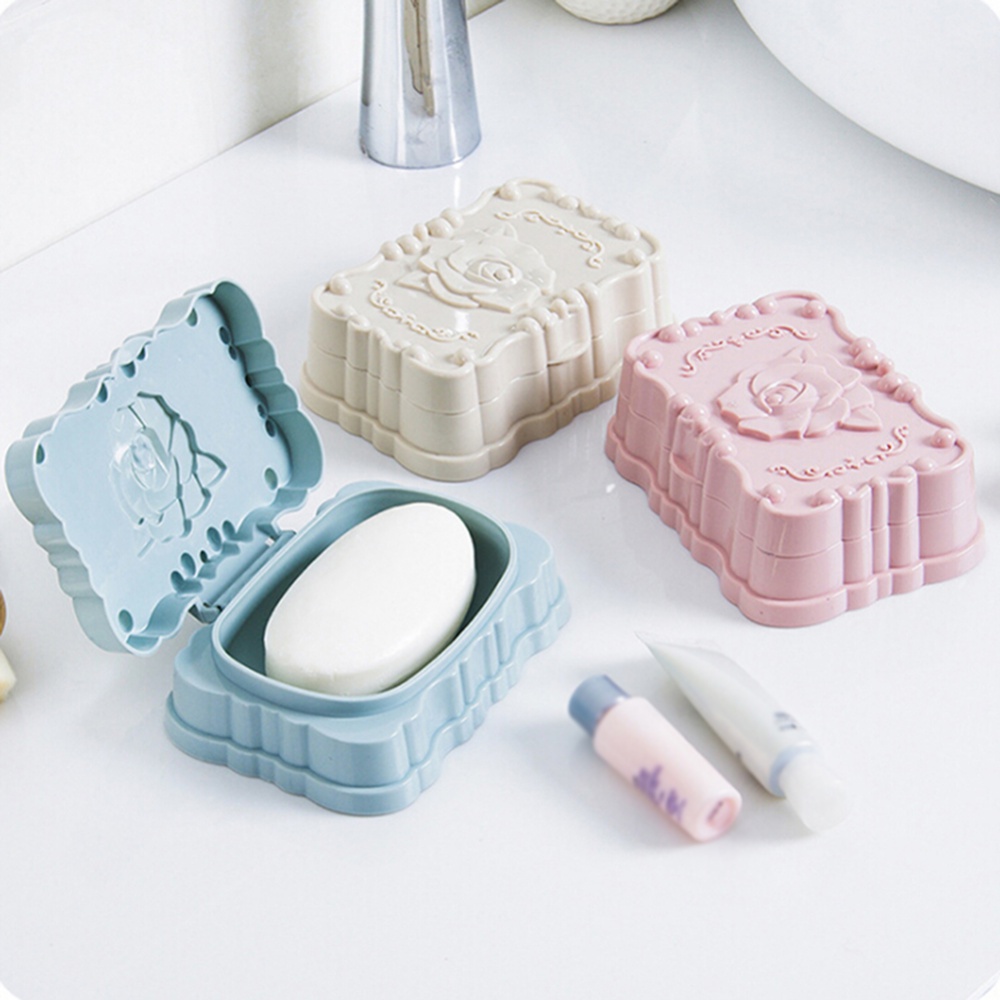 Self Draining Soap Holder , Premium Plastic Soap Dish, Soap Saver for ...