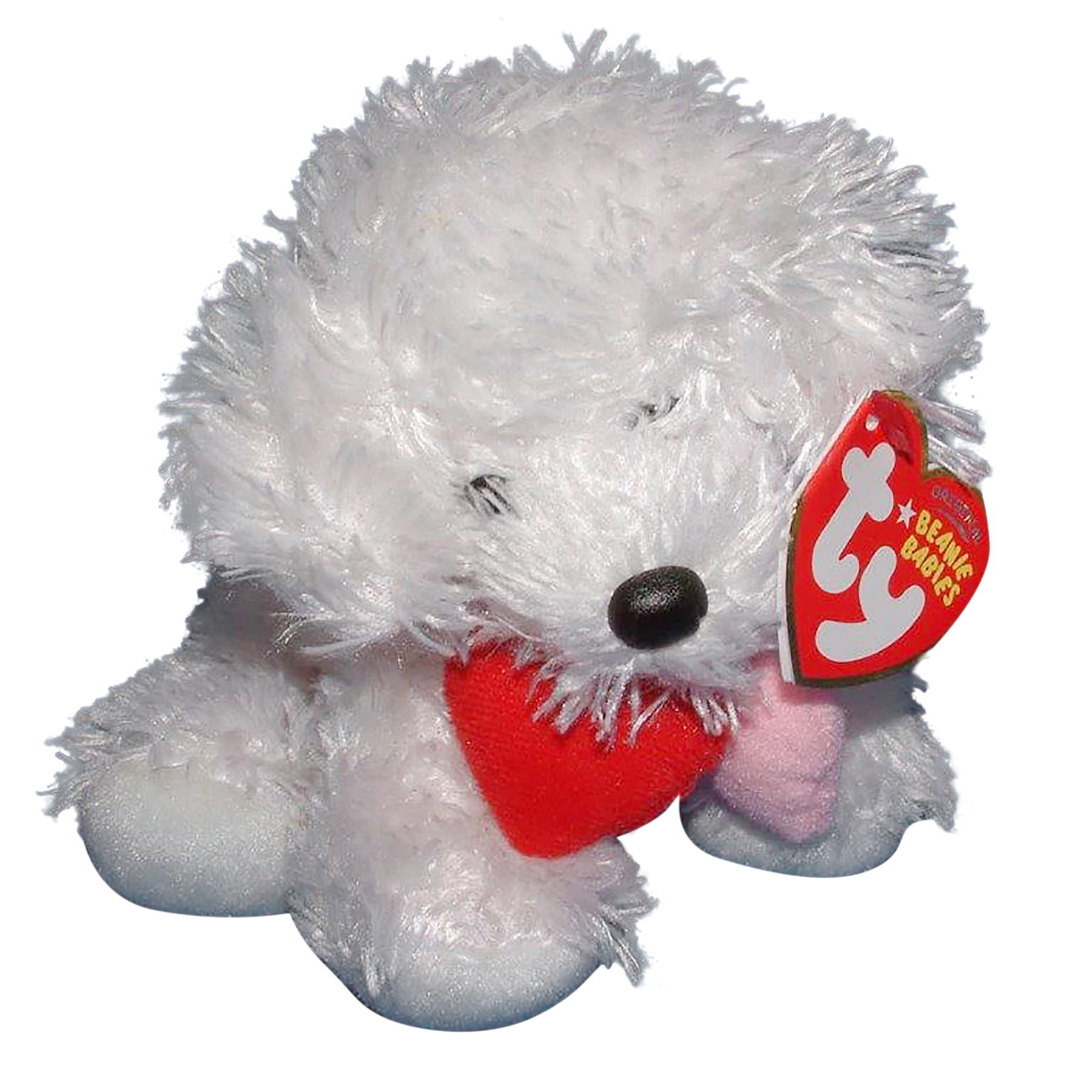 Ty Beanie Baby: Loveypup the Dog | Stuffed Animal | MWMT's - Walmart.com