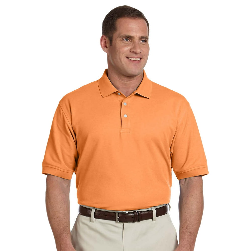 Devon & Jones - Devon & Jones D100 Men's Pima Pique SS Polo Shirt ...