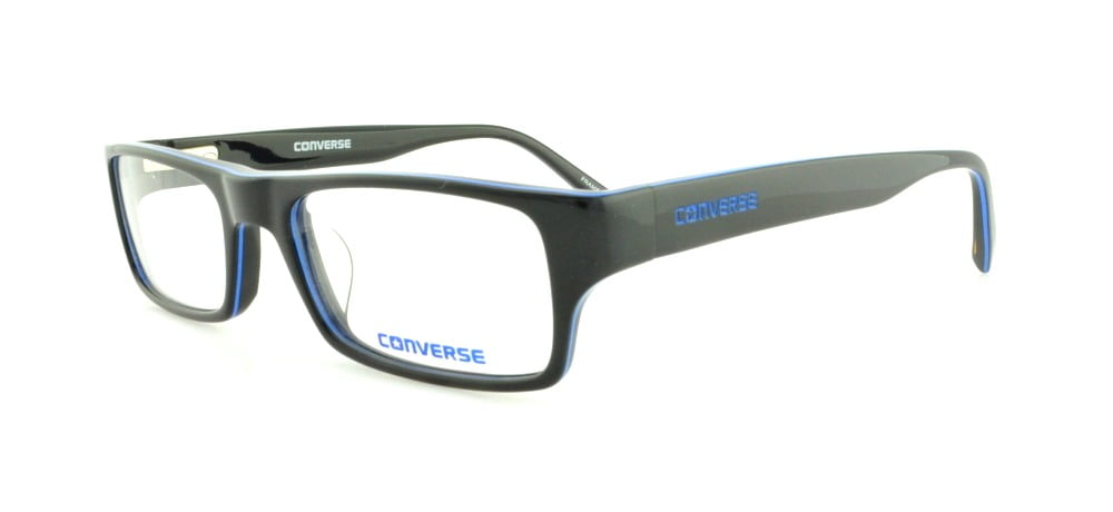 CONVERSE Eyeglasses Q007 Black 55MM - Walmart.com