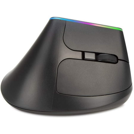 DELUX Rechargeable Vertical Ergonomic Mouse, Bluetooth and 2.4G ...