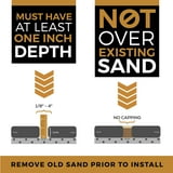 DOMINATOR XL 40 Lb. Titanium Gray Polymeric Sand, Premium, High ...