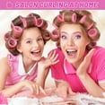 Super Jumbo Hair Rollers, 12Pcs Self Grip, No Heat, Salon Curlers for ...