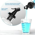 Bathroom Glass Mouthwash Dispenser with Cup,Black Toothbrush Holder Set ...