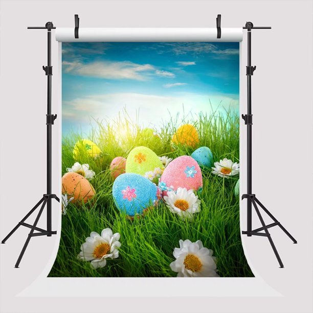 XDDJA Polyester Fabric 5x7ft Spring Photography Backdrop Bright ...
