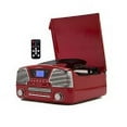 TechPlay 3 Speed Turntable, Programmable MP3 CD Player, USB/SD, Radio ...